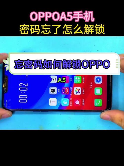 oppoa5锁屏密码忘了图标