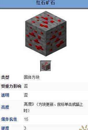 我的世界红石哪里有图标