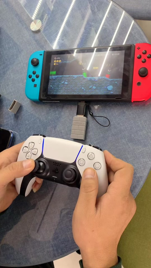 ps5手柄怎么连接switch图标