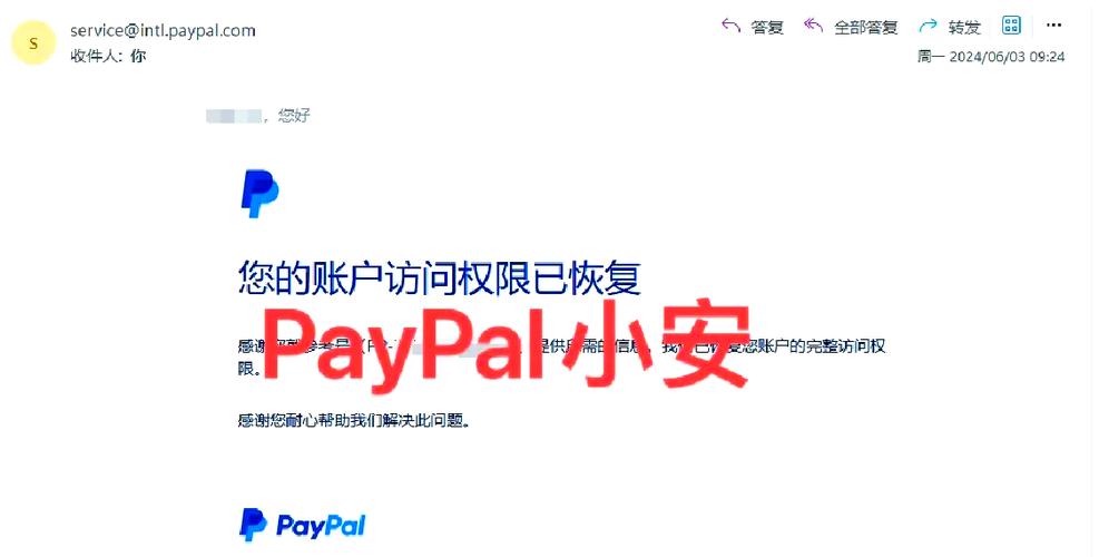 PayPal 账户被永久限制图标