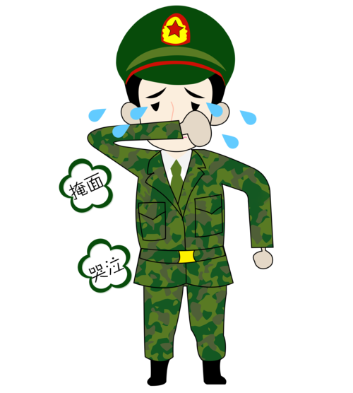 emoji军人表情图标