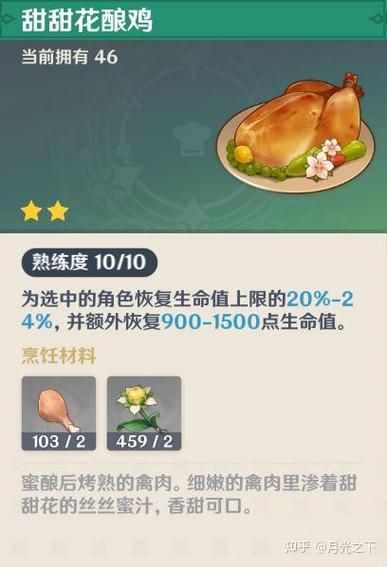 原神回血用什么比较好截图