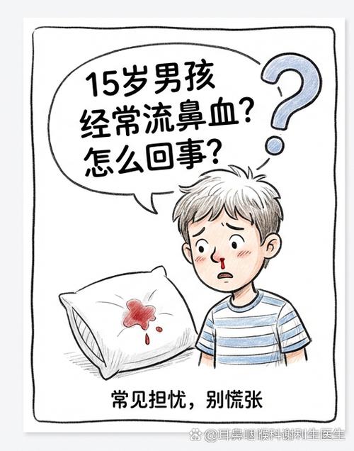 青少年突然流鼻血是什么原因截图