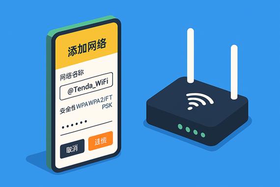 手动添加无线网络图标