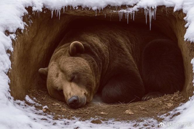 熊冬眠一直都睡觉吗图标