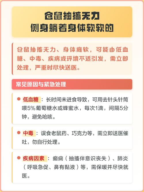 仓鼠四肢抽搐侧躺图标