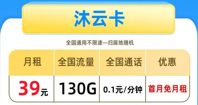电信39元无限流量卡图标