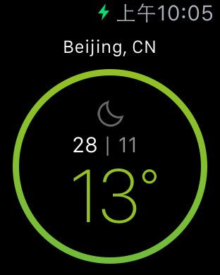 苹果手表主屏幕怎么设置天气显示图标