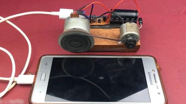 自制一个手机充电器截图