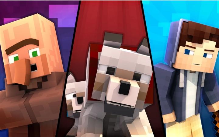 minecraft English video截图