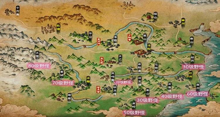 烟雨江湖哪里刷怪截图