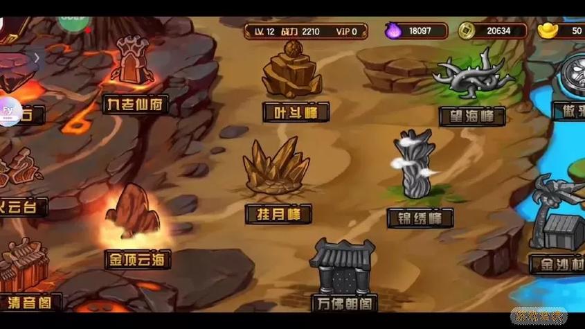 造梦西游4的隐藏关卡图标