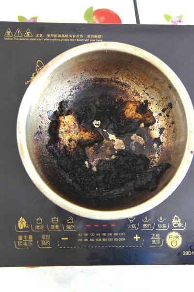 电磁炉锅里没水开了火截图