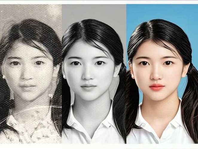 怎么把黑白照片还原图标