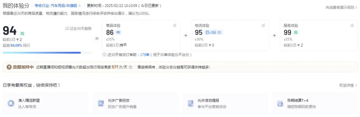 抖店评分怎么快速提升截图