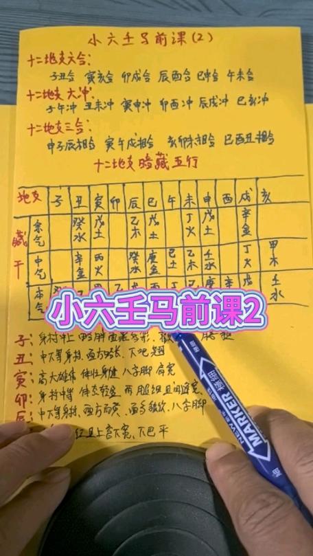 小六壬马前课完整版图标