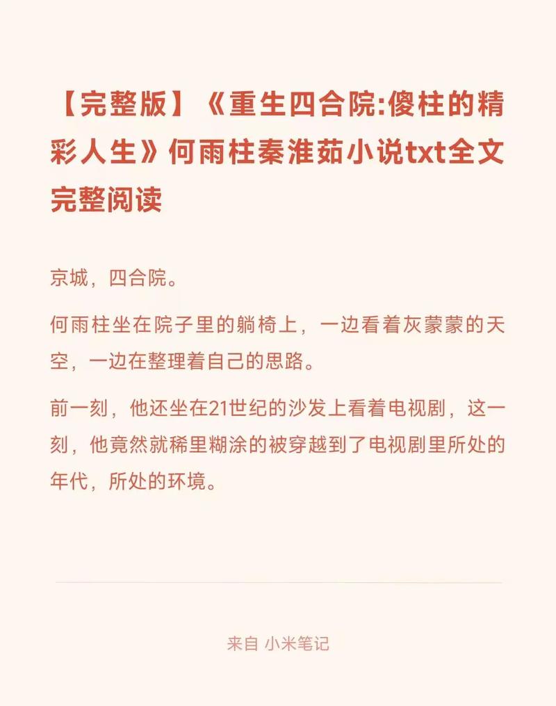 重生傻柱洗劫特务的小说图标