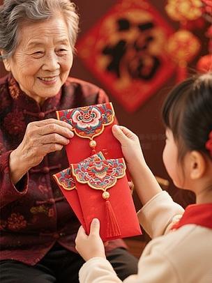 过年给红包截图