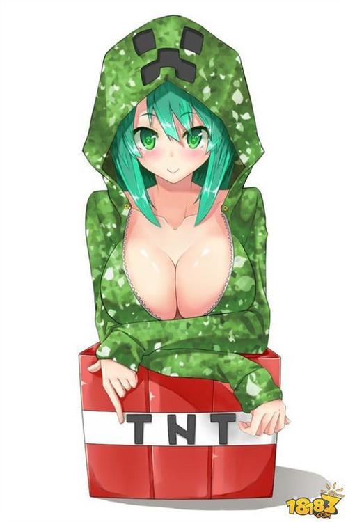 我的世界基岩版苦力怕娘皮肤图标