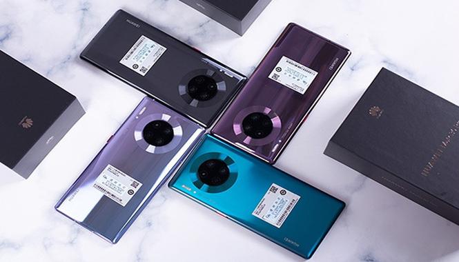 华为mate30pro顶部两个孔图标