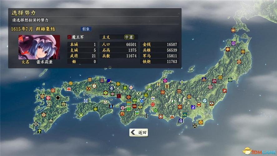 信长之野望14的玩法截图