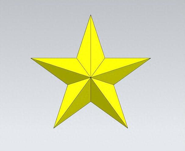 五角星图案怎么打出来图标