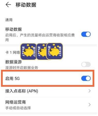 华为手机5g开关怎么不见了截图