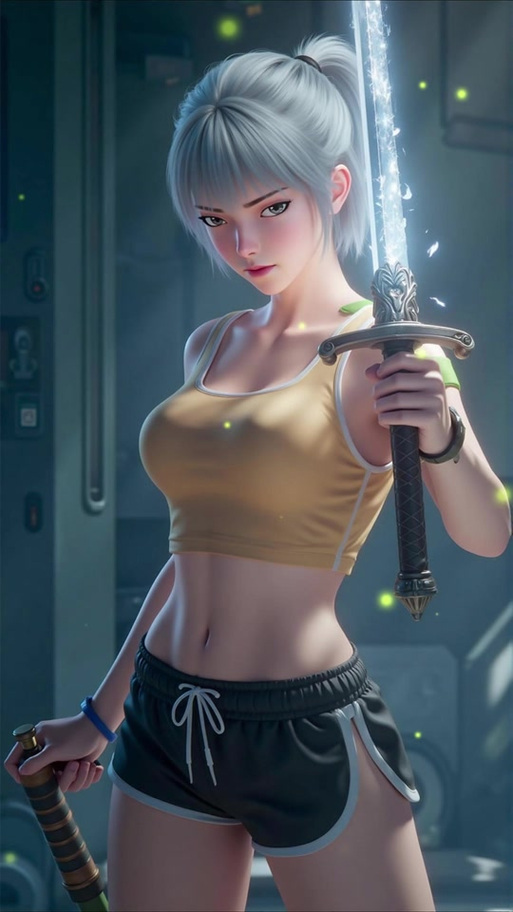 元气美少女