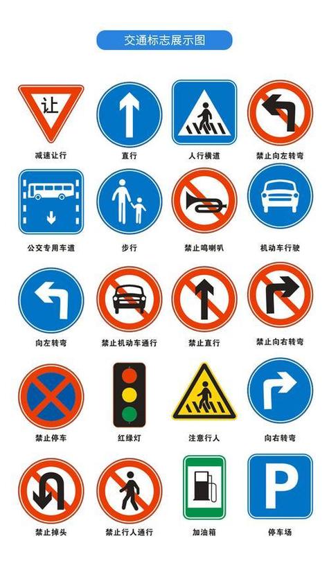 交通标志图片大全大图图标