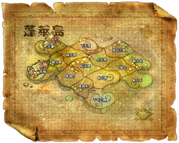 幻想乡全地图位置截图