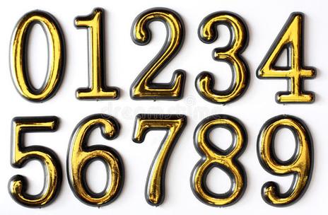 1～9迷你小数字图标