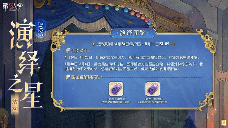 第五人格演绎者标签可以获得几个截图