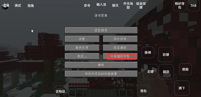 我的世界怎么单人变多人图标