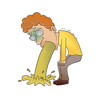 呕吐照片卡通图片图标