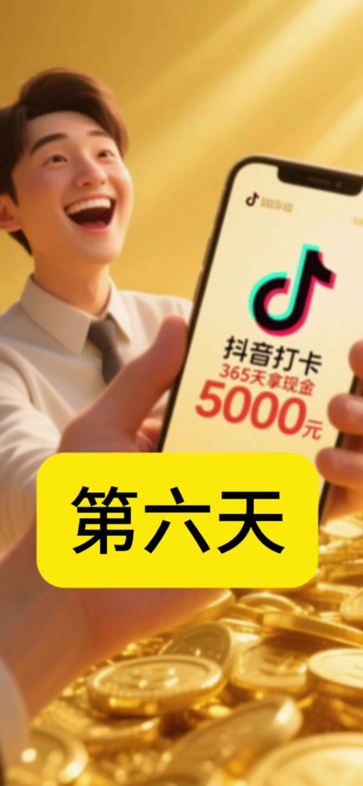 抖音看视频领现金图标