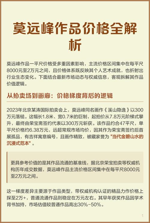 赵华双作品价格