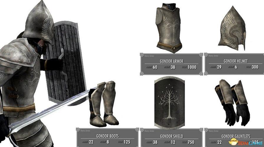 上古卷轴5魔兽盔甲mod图标