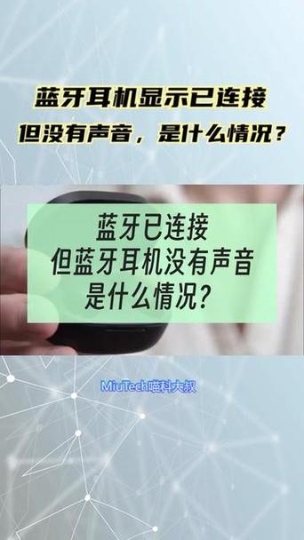 开视频蓝牙耳机没声音图标