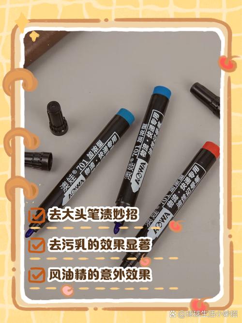 皮包上的大头笔印怎么去除图标