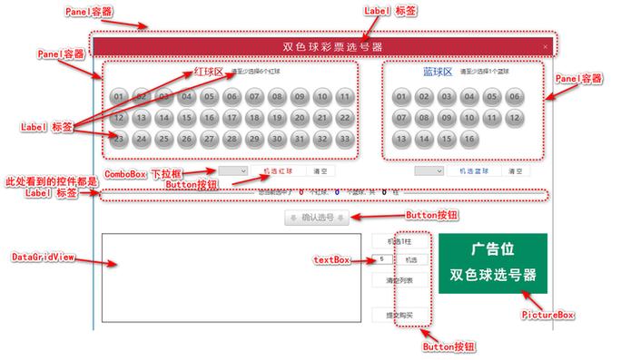 双色球选号模拟器选号器图标