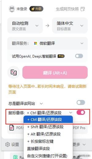 翻译网页