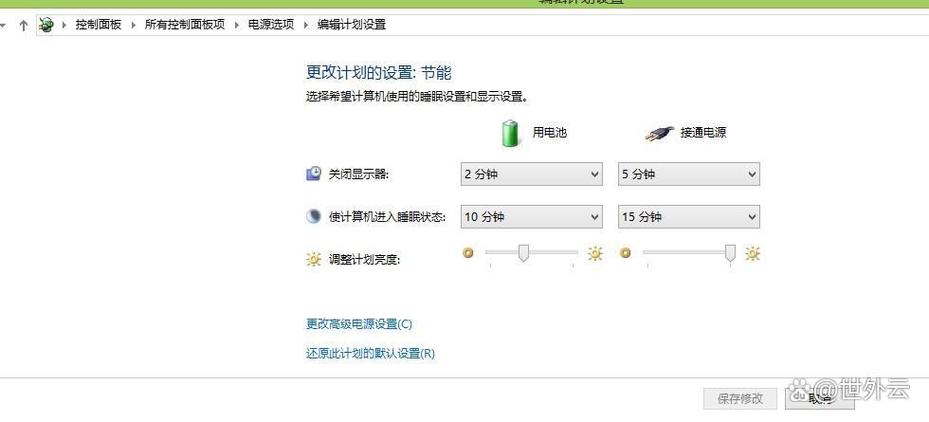 显示器退出省电模式图标