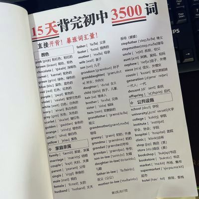 中考高频单词3500词汇表图标