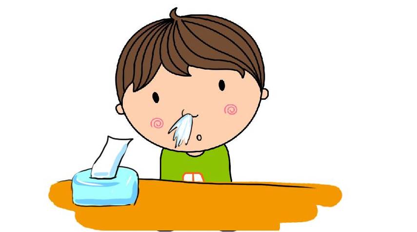 鼻子流黄水像滴水一样图标
