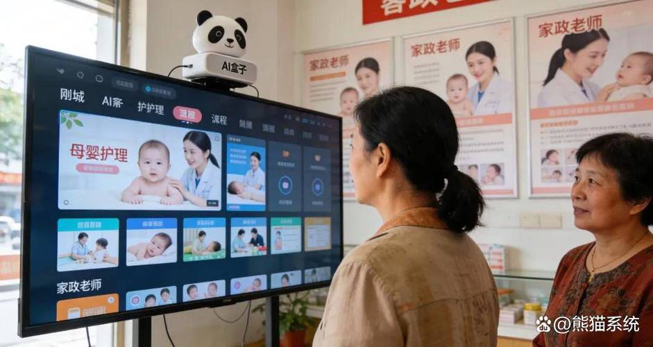 熊猫系统阿姨图标