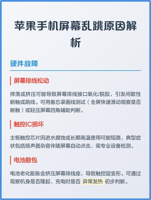 苹果手机会乱点屏幕怎么回事截图