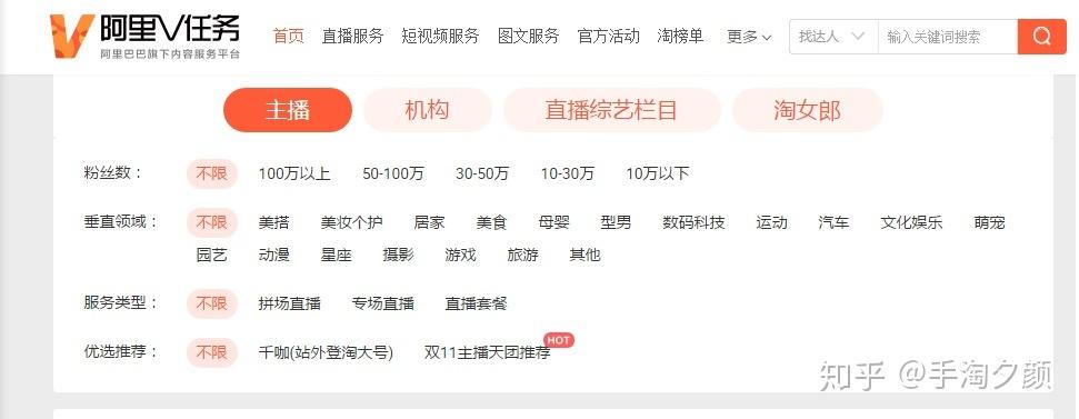 淘宝直播V任务图标