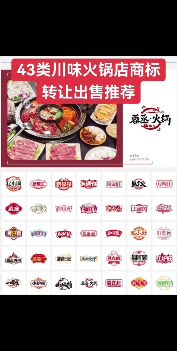 商标转让价格一览表图标