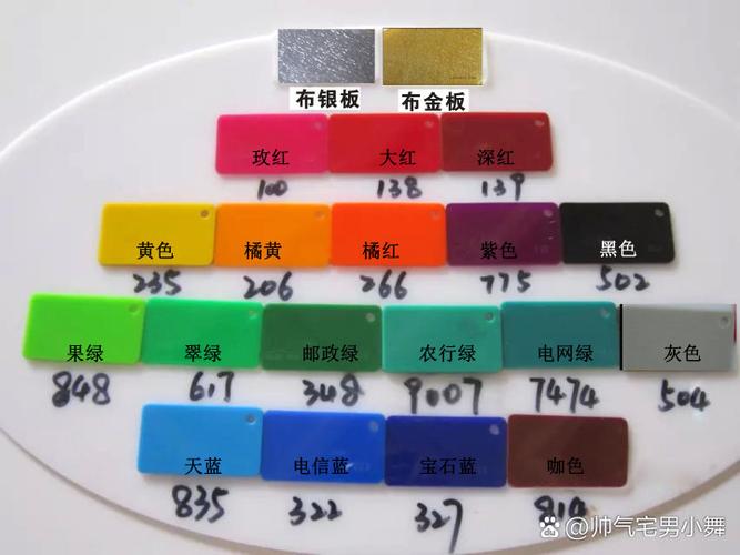 亚克力最不值钱的颜色截图