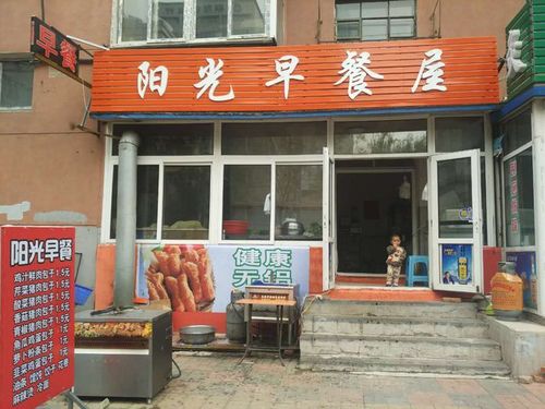 早餐店铺图标